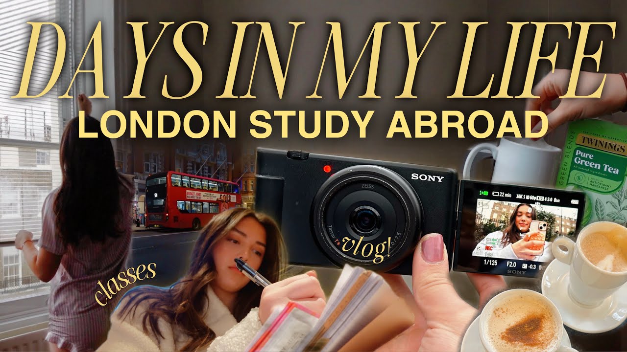 what studying abroad in london is REALLY like (two days in my life vlog!!) | study abraod ep 3
