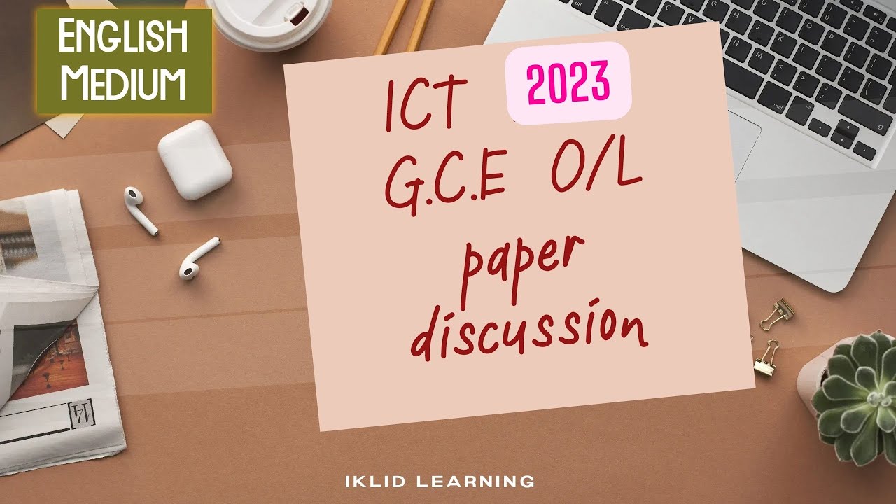 OL ICT 2023(2024) PASTPAPER - English medium (Part 1)