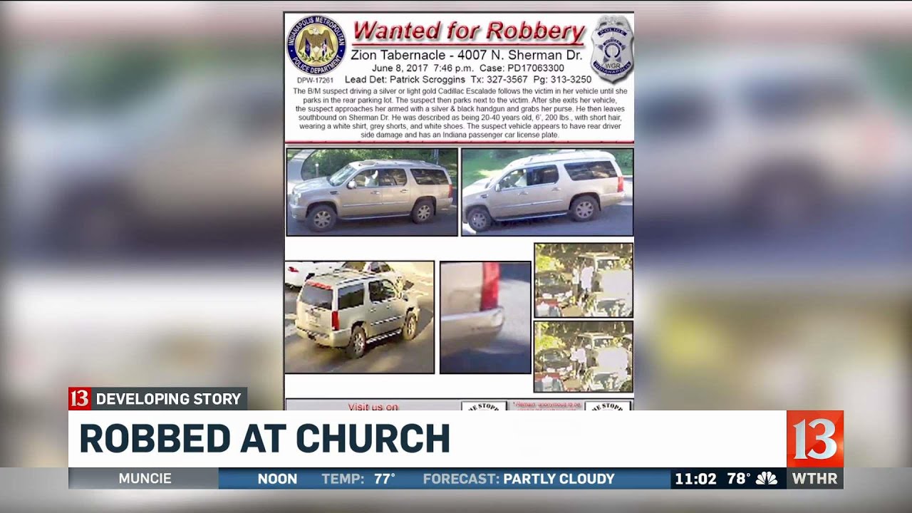 Woman robbed outside her church