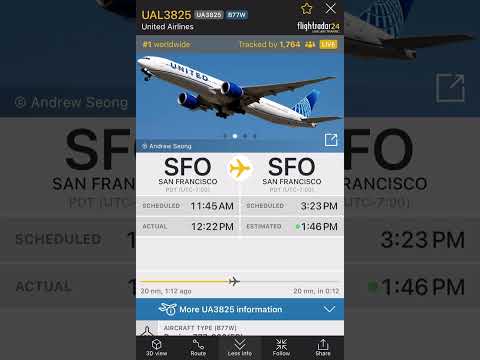 Wait SFO to SFO? And no squawk code 7600 or 7700?