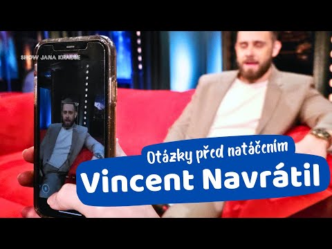 Herec Vincent Navrátil | Show Jana Krause