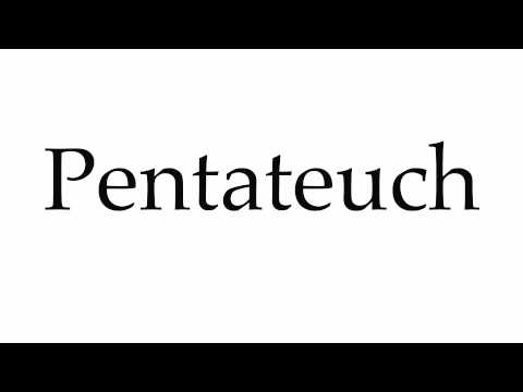 How to Pronounce Pentateuch