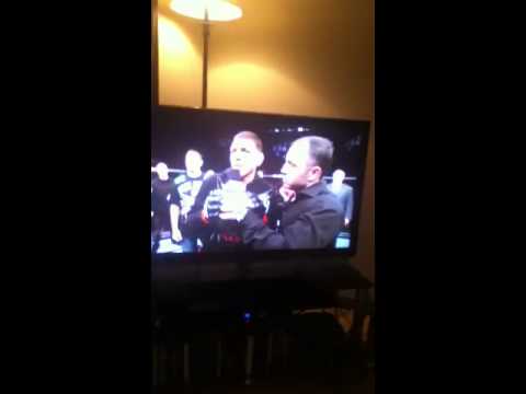 Nick diaz : definition of a sore loser