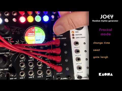 Kaona Joey Random Rhythm Generator Module | Reverb