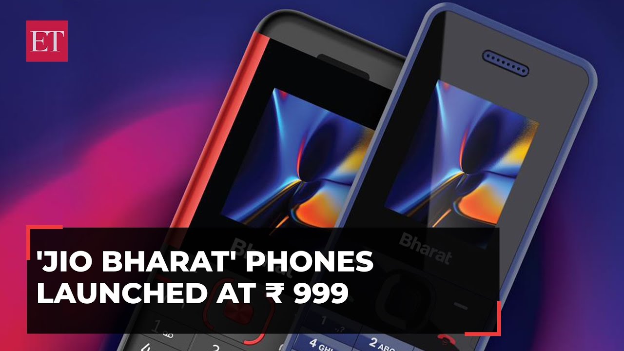 Jio launches internet-enabled 'Jio Bharat' phones at Rs 999