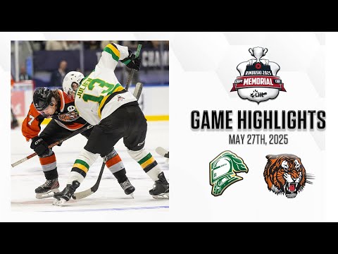Memorial Cup Highlights: London Knights @ Medicine Hat Tigers May 27, 2025