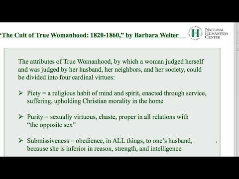 cult of domesticity