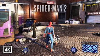 SpiderMan 2 PS5 Gameplay Accurate CUSTOM HUD Mod for Peters Advance and ...