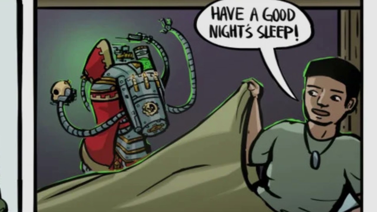 Roommates: Tech Priest - (Warhammer 40K Webcomic Dub)