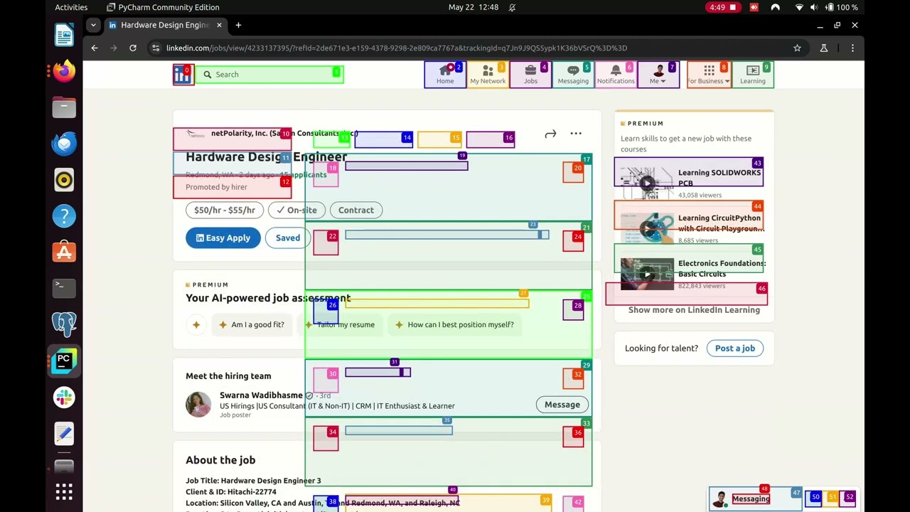 LinkedIN EasyApply Automation Agent