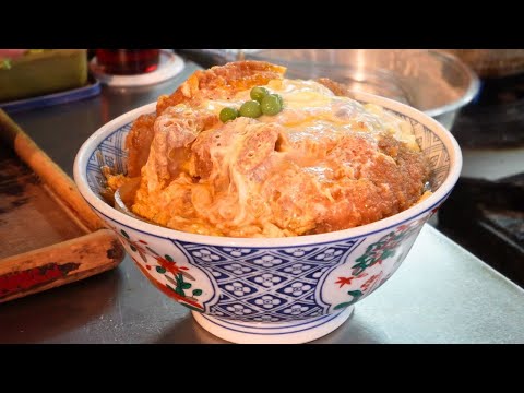 Giant Pork Cutlet Bowl! Japanese Katsudon & Soba Noodle Restaurant | Kadohei