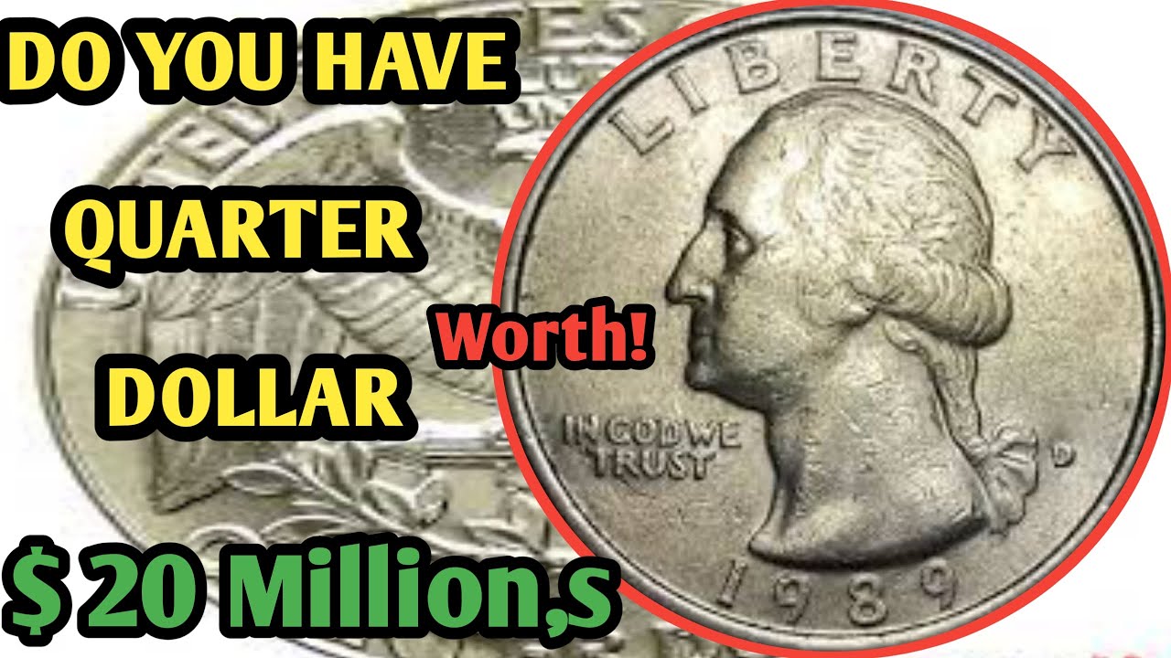 1989-D Washington Quarter Dollar Coin Value, Rarity, and Key Details Explained!