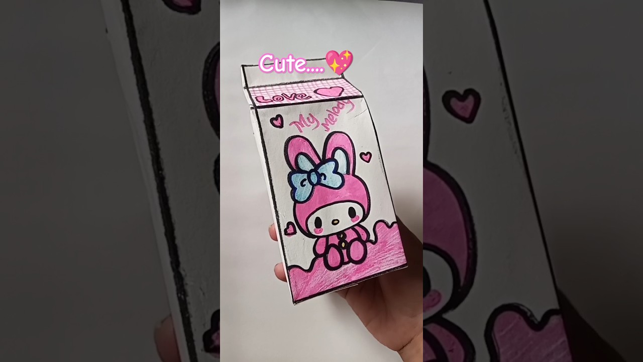 gift idea ✨ Sanrio#shorts #gift #diy #cute Cute#sanrio #mymelody#kuromi#art#blindbox  #ideas#craft