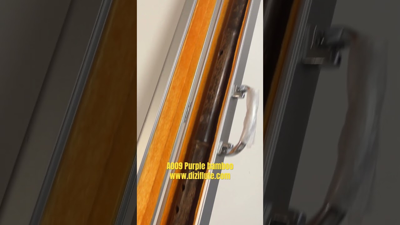 A009 High Grade Purple Bamboo Dizi Flute In Metal Case #flute #dizi #diziflute