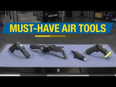 4 Must-Have Air Tools - Mini Belt Sander, Reversible Drill, Die Grinder & 3" Sander! Eastwood