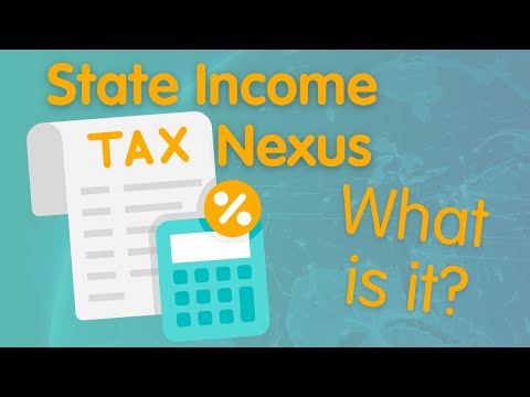 What is State Income Tax Nexus