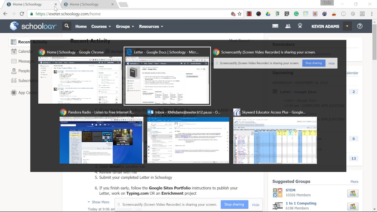 Schoology - Attach a PDF to an assignment