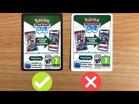 Black and White Pokemon Code Cards - What's the difference? (PTCGO / TCG Live)