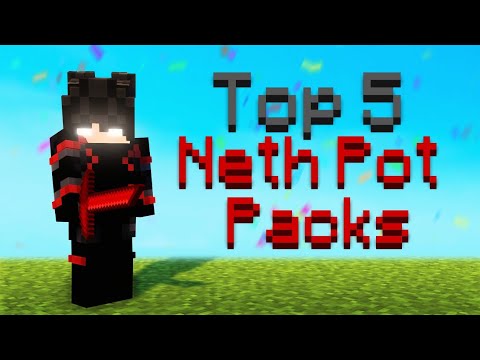 TOP 5 NETHERITE POT PvP Packs!