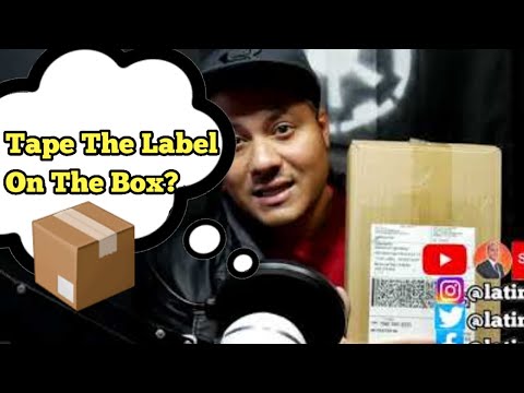 Can You Tape The Shipping Label On The Package? (Part 37)