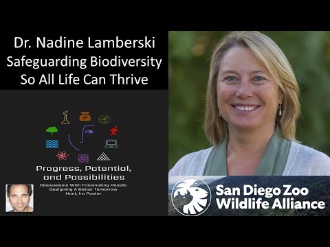 Dr Nadine Lamberski - Chief Conservation & Wildlife Health Officer - San Diego Zoo Wildlife Alliance