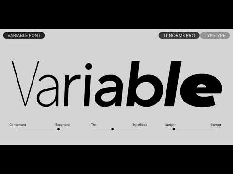 TT Commons™ Pro | Geometric Sans Serif Typeface