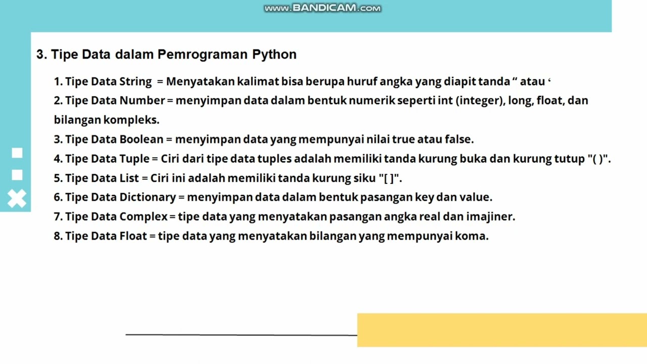 PEMROGRAMAN PYTHON MENGGUNAKAN   VISUAL STUDIO CODE