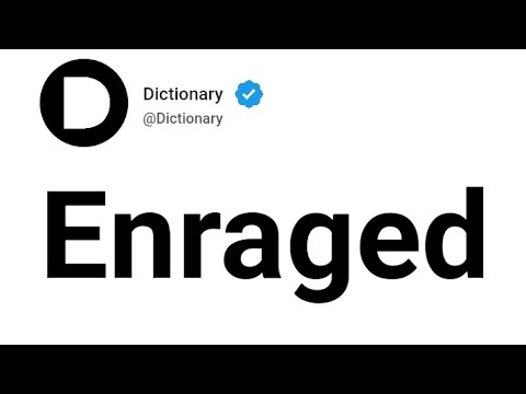 Enraged Meaning In English