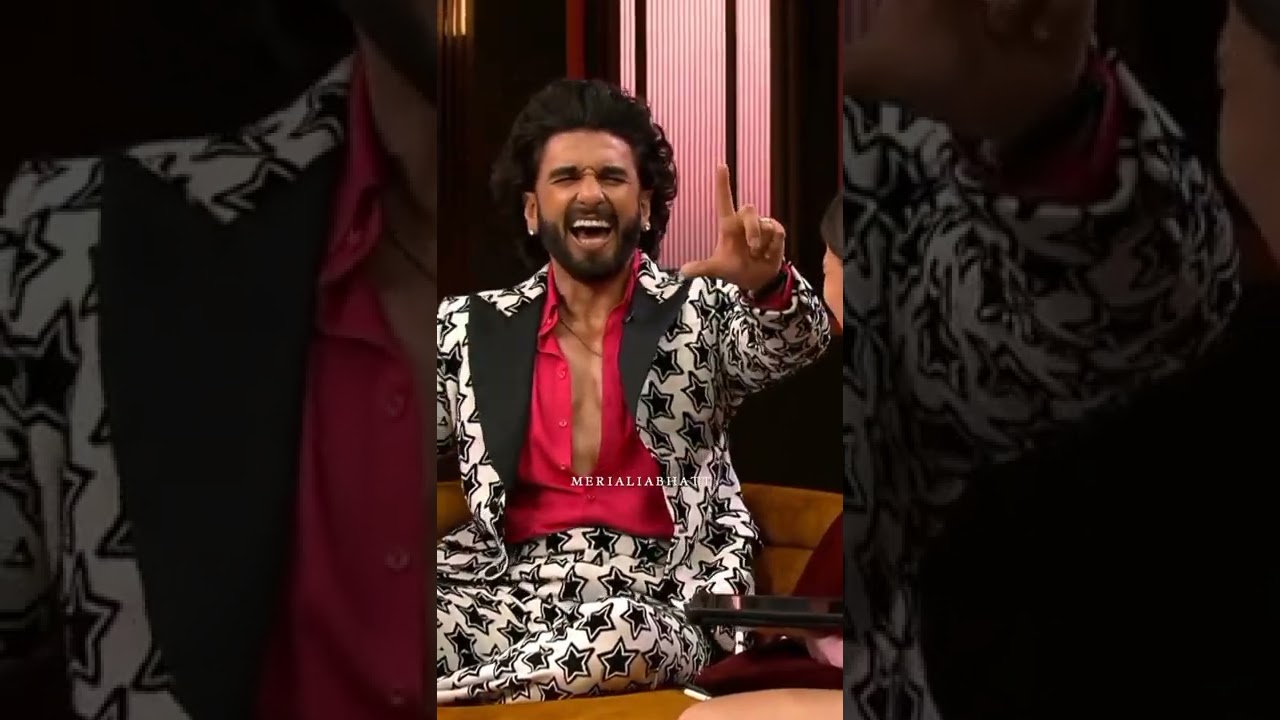 O my god Ranveer singh hilarious laugh🤣😂🤣 #karanjohar #ranveersingh #aliabhatt