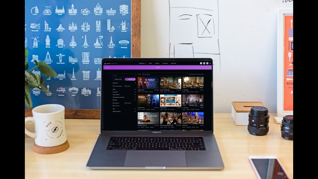 Find Your Practice on Inner Dimension with Our New Search Engine