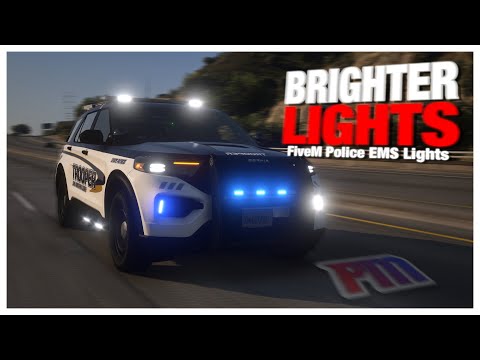 How To Make Police Lights Brighter | FiveM 2025 | FREE