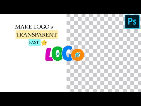 Easy way to Remove Background From Logo in Photoshop