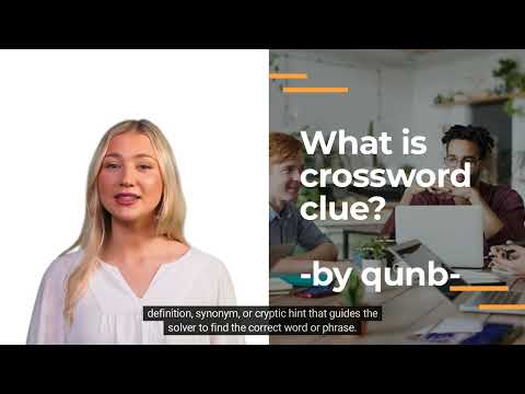 What is crossword clue?