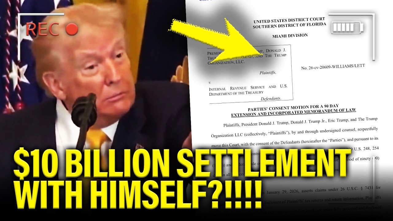 🚨SECRET Trump $10 BILLION SETTLEMENT PLAN is EXPOSED!!!