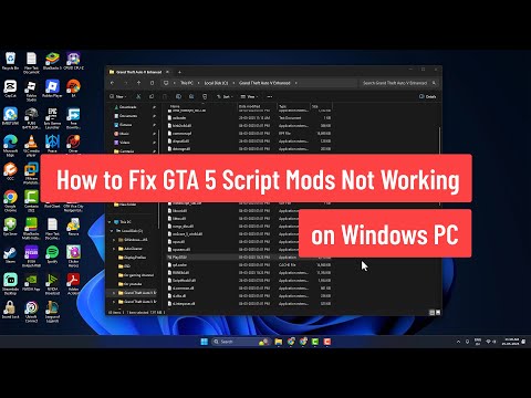 How to Fix GTA 5 Script Mods Not Working (2025)