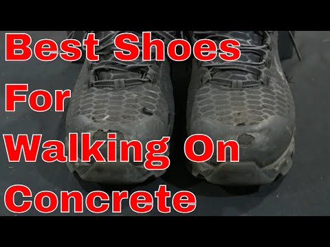 The Best Work Shoes For Walking On Concrete