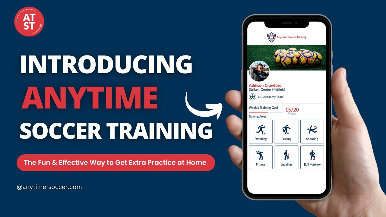 Best Online Soccer Training for Kids | Soccer Drills | Anytime Soccer ...