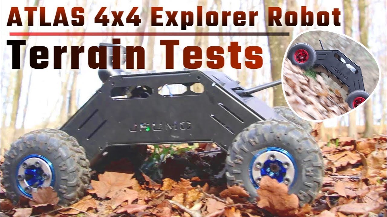 Atlas Explorer Robot Kit's Test at Forest