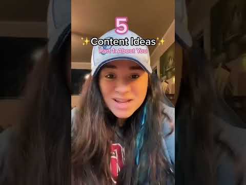 5 Video Content Ideas to Introduce Yourself to Your Audience: Social Media Tips, Content Creation