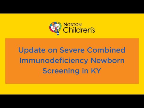 Update on Severe Combined Immunodeficiency Newborn Screening in KY