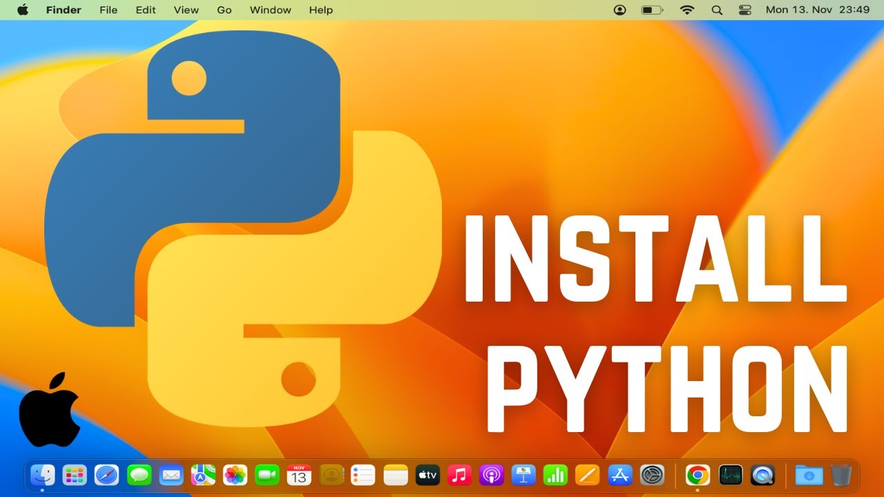 How to Install Python on Mac (macOS) | Run Your First Python Script