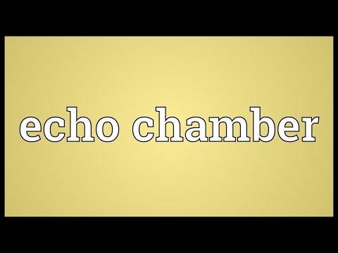 Echo chamber Meaning
