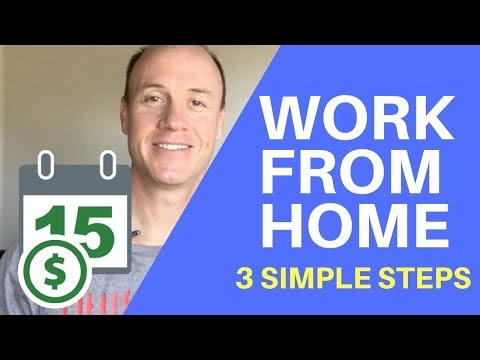 Work Online From Home And Get Paid - In 3 Simple Steps For $100+ Days