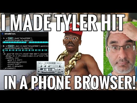 Making a Tyler The Creator song for free in my phone’s browser with ...