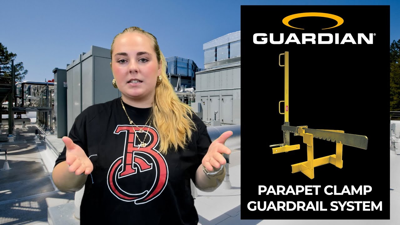 Two Minute Tuesday: Guardian Parapet Clamp for Guardrail Systems