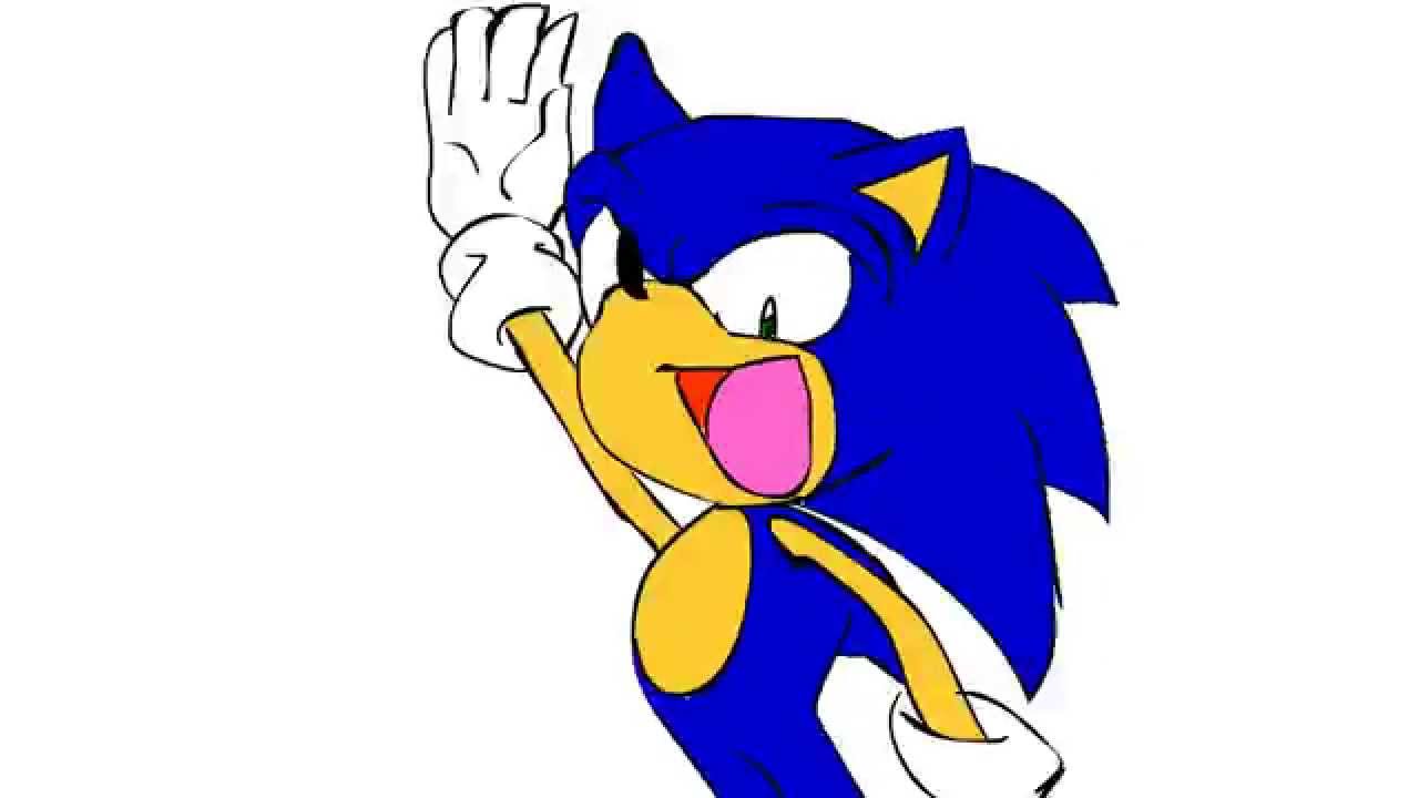 sonic test animation