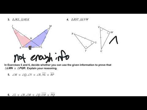 Big Ideas Math Geometry - 5.6 notes video