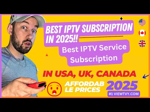 The Best 5 IPTV Subscriptions in the USA, Canada for 2025 — Free Trials