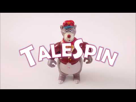 TaleSpin figures from 1991