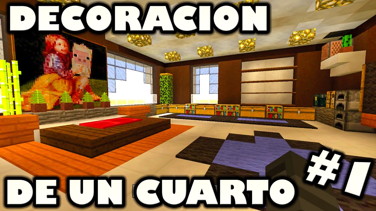 Decoración de un Cuarto #1 | Decoraciones Minecraft Xbox 360/One/PE/Win10/PS3/PS4/PSVita
